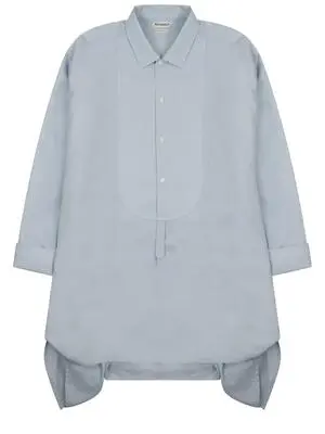 JW Anderson Cotton-silk Mini Shirt Dress - Multicolor