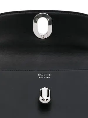 Savette Tondo Shoulder Bag - Black