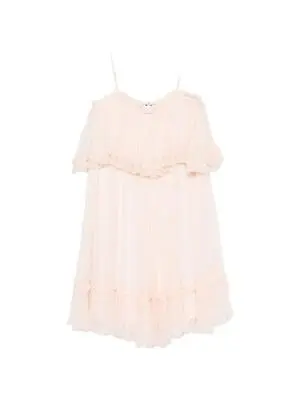 Chloé Silk Mini Dress - Multicolor