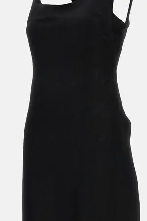 Jacquemus Linen Blend Apron Midi Dress