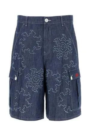 Marni Denim Bermuda Shorts - Blue