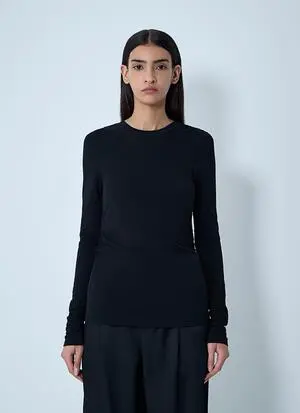 Our Legacy Strain Slim Top - Black