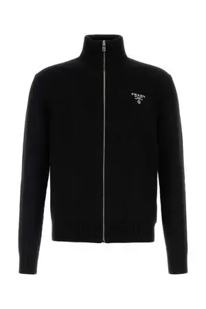 Prada Cashmere Cardigan - Black