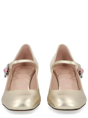 Valentino Garavani Leather Mary Jane Sandals