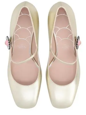 Valentino Garavani Leather Mary Jane Sandals
