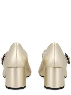 Valentino Garavani Leather Mary Jane Sandals