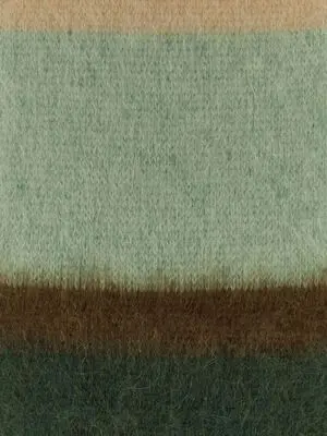 Miu Miu Mohair Wool Scarf With Fringes
