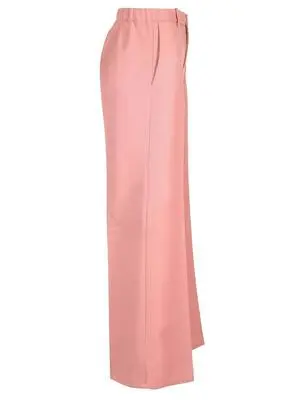 FORTE_FORTE Diagonal Structure Couture Palazzo Pants