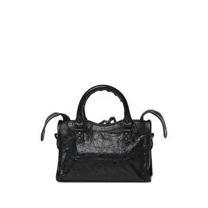 Balenciaga Lambskin Tote - Black