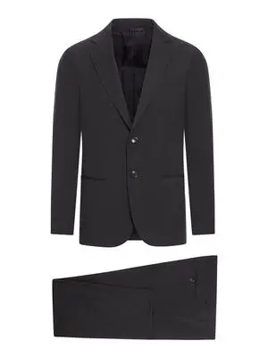 Giorgio Armani Single-breasted Tailored Suit - Black