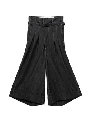 Junya Watanabe Cotton Wide-leg Trousers - Multicolor