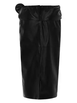 Magda Butrym Gonna Midi Con Dettaglio Floreale - Black