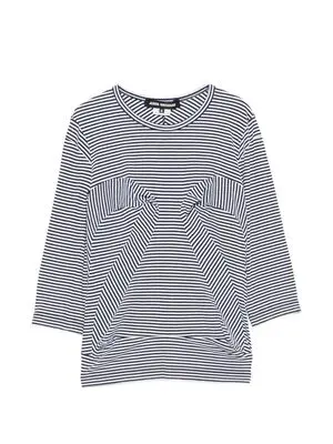 Junya Watanabe Striped Cotton T-shirt - Multicolor