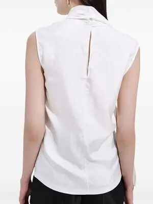 Bottega Veneta Satin Silk Top