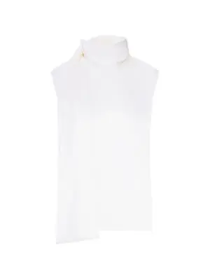Bottega Veneta Satin Silk Top - Multicolor