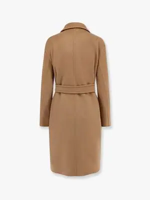 Max Mara Melinda Cashmere Coat - Cream