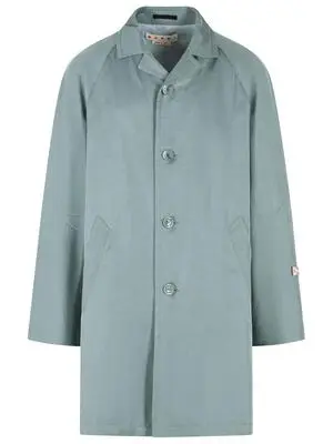 Marni Lyocell' Trench Coat - Green