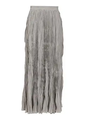 TOTEME Pleated Skirt - Gray