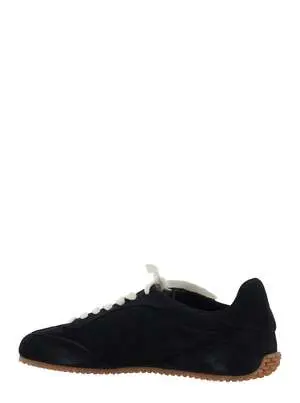 Axel Arigato Sneaker 'daze Runner' With Logo On The Tongue And Grooved Sole In Black Suede - Multicolor