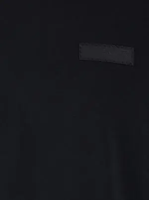 Givenchy T-shirt With Logo Patch On Chest In Cotton