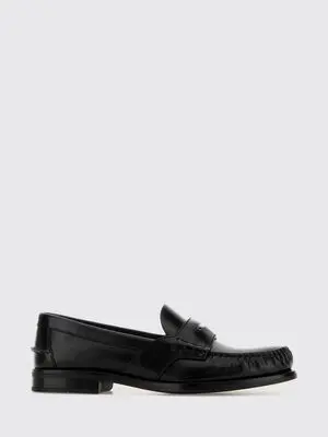 Prada Leather Loafers - Black