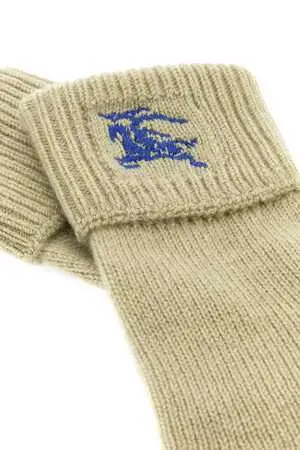 Burberry Cashmere Blend Gloves - Green