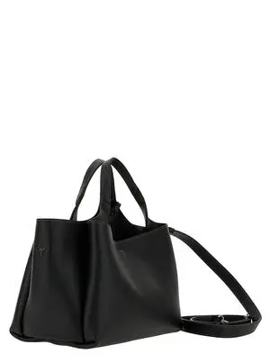 TOD'S Handbag 't Timeless' With Embossed Logo In Black Garnet Leather For - Multicolor