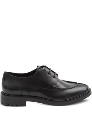 Saint Laurent Smooth Leather Lino Derbies - Black