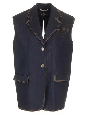 Etro Embellished Vests For Women