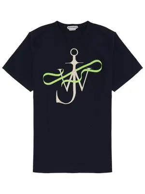 JW Anderson T-shirt Con Logo - Blue