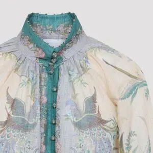 Zimmermann Indra Billow Blouse - Multicolor