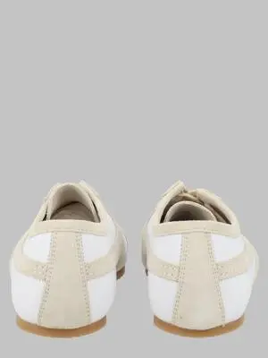 Dries Van Noten Leather And Suede Sneakers - White