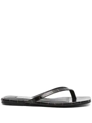 TOTEME Leather Flip Flops - Multicolor