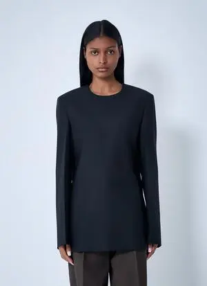 TOTEME Tailored Blouse - Black
