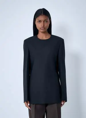 TOTEME Tailored Blouse - Black