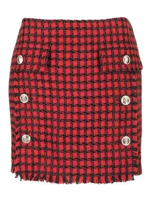 VERSACE VERSACE Tweed Mini Skirt