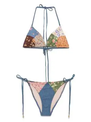 Zimmermann Cotton Bikini - Multicolor