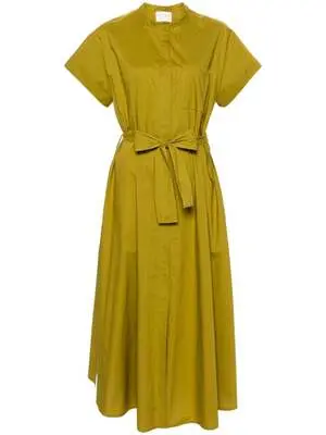FORTE_FORTE Cotton Shirtdress - Green