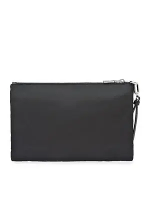 Prada Re-nylon Pouch In Saffiano