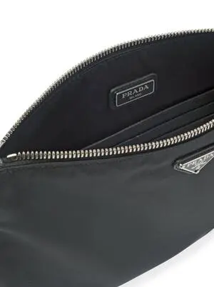 Prada Re-nylon Pouch In Saffiano