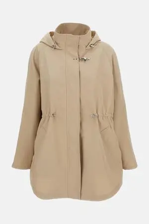 FAY Cotton Tech Long Parka - Multicolor