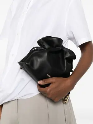 Loewe Flamenco Mini Leather Clutch