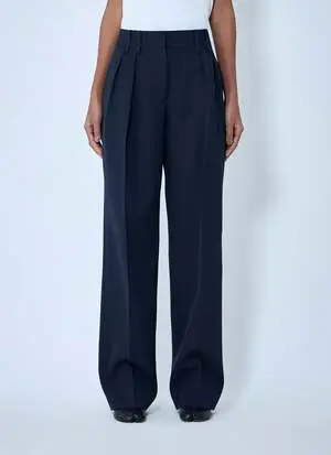 JIL SANDER High-waisted Pleated Pants