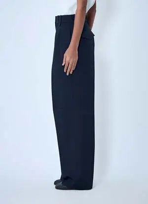 JIL SANDER High-waisted Pleated Pants