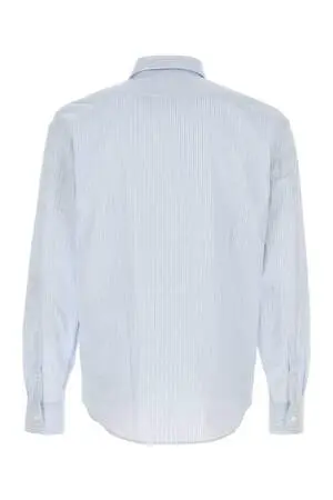 Prada Embroidered Poplin Shirt
