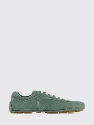Prada Montecarlo Suede Sneakers - Green