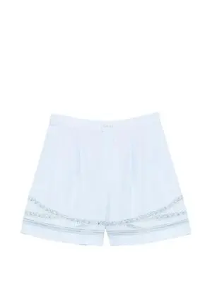 ERMANO SCERVINO Ermanno Scervino Cotton Lace-trimmed Shorts