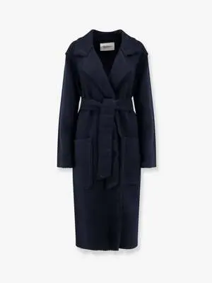 Max Mara Wool And Cashmere Coat - Multicolor