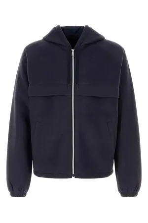 Prada Zip Up Fleece Jacket - Blue