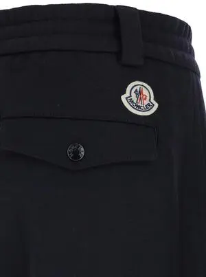 Moncler Wool Drawstring Pants